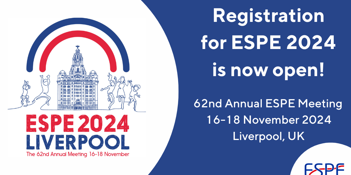 ESPE 2024 - the 62nd Annual ESPE Meeting | ESE
